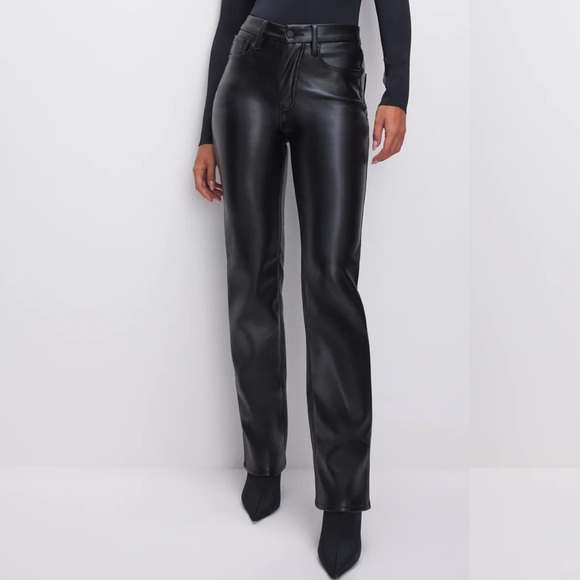 Good American | Pants & Jumpsuits | Good American Good Icon Faux ...